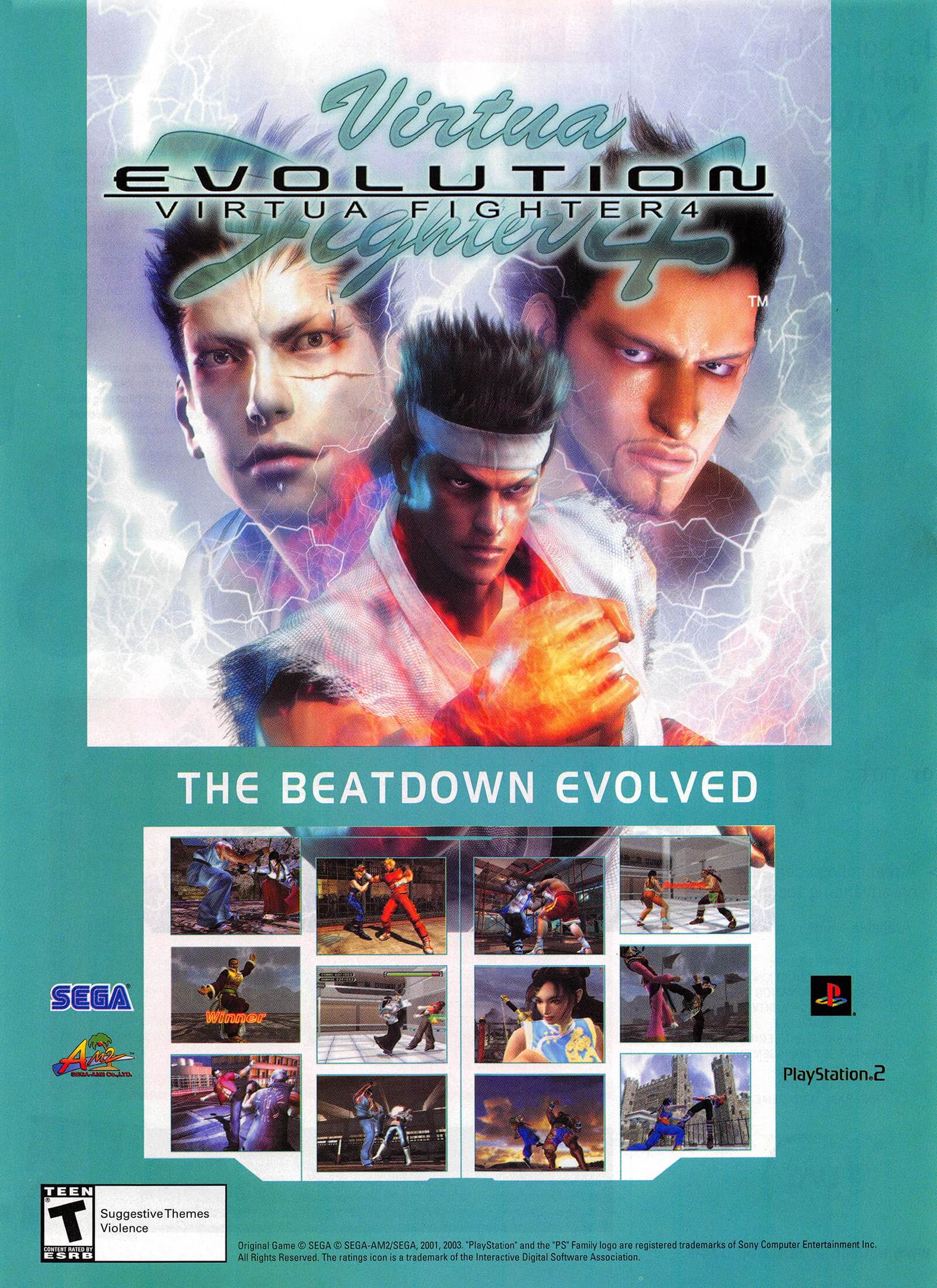 Virtua Fighter 4 Evolution PS2 ROM ISO Game Download